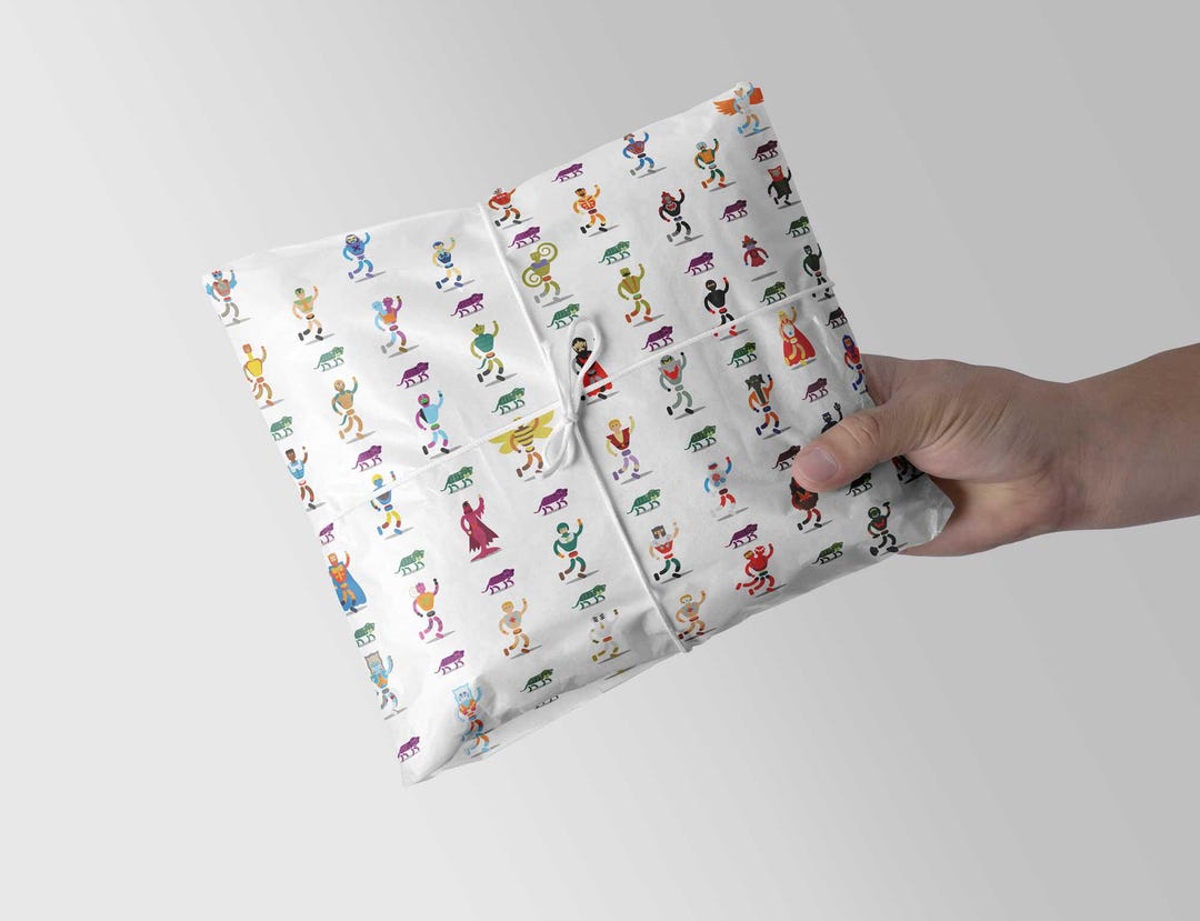 He-man She-ra Minimalist Custom Made Wrapping Paper Illustration, Retro ...