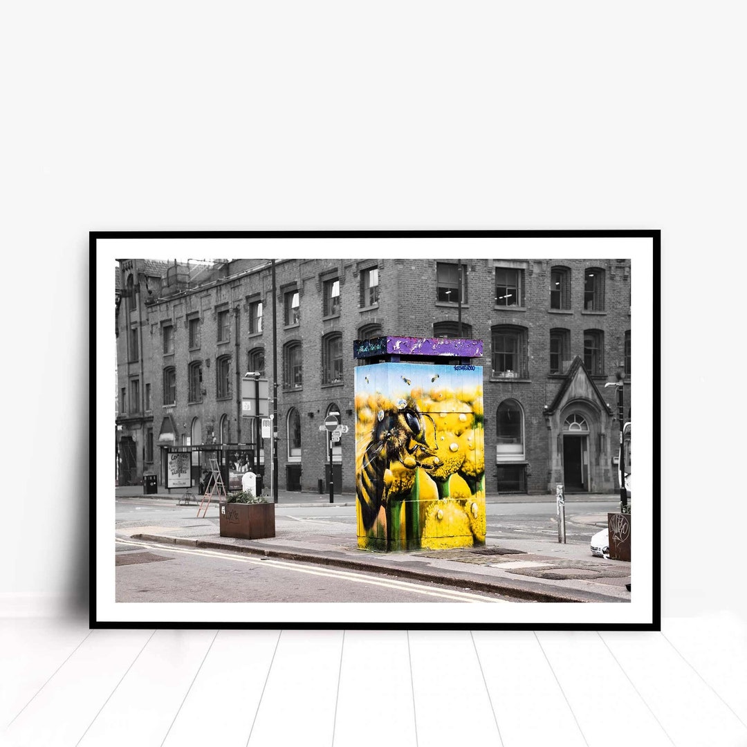 Bee Mural Manchester Graffiti Street Art Photography Digital Fine Art ...