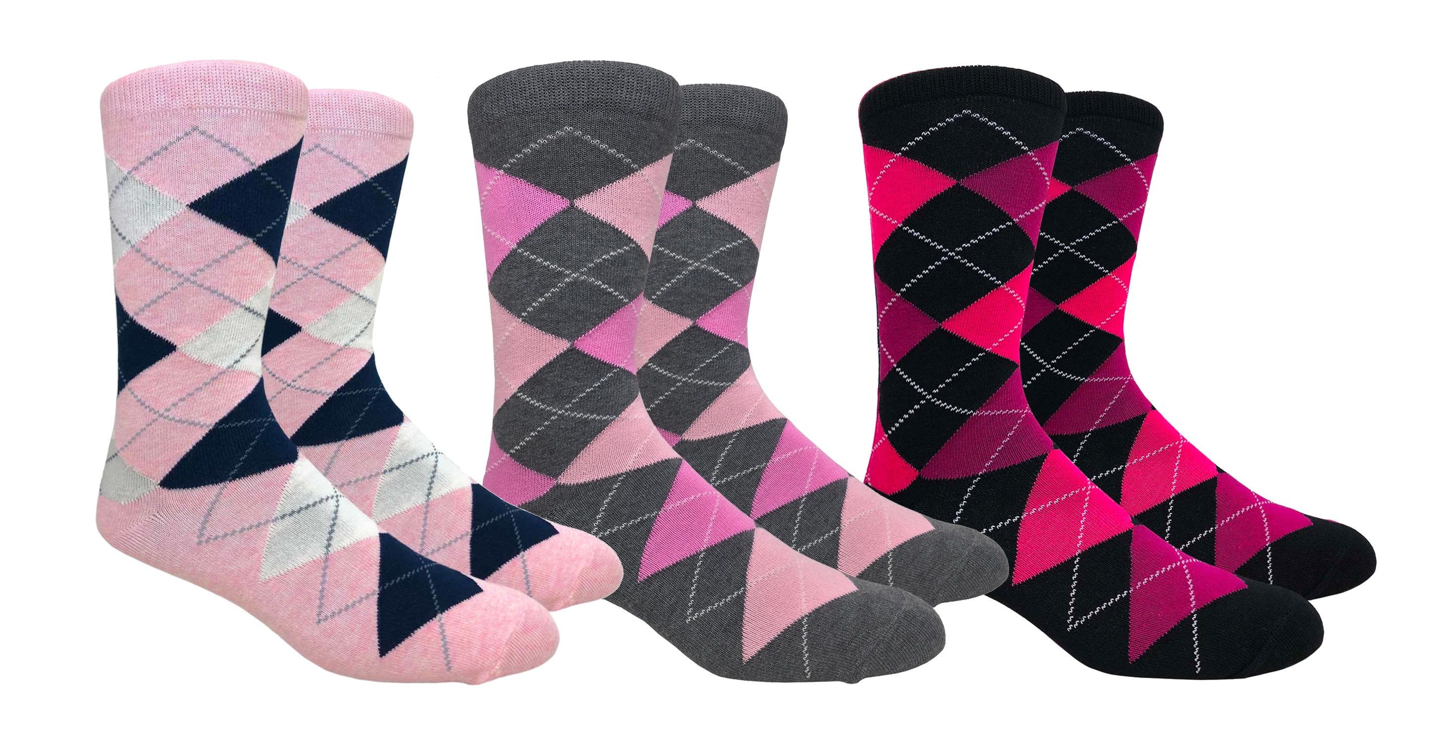 3 Pair Men's Argyle Dress Socks for Gifts Weddings - Etsy
