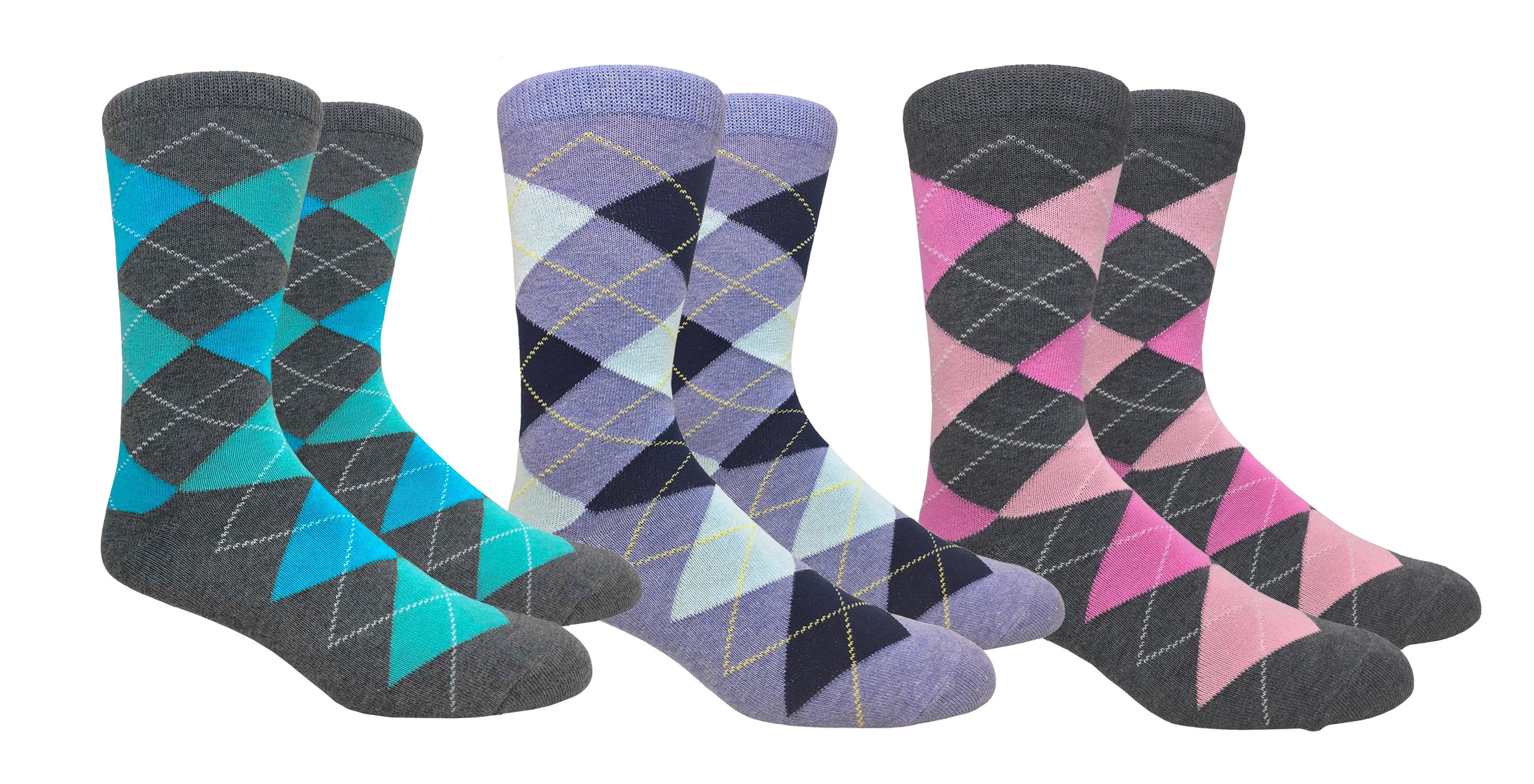 3 Pair Men's Argyle Socks 3 Pair Package for Gifts - Etsy