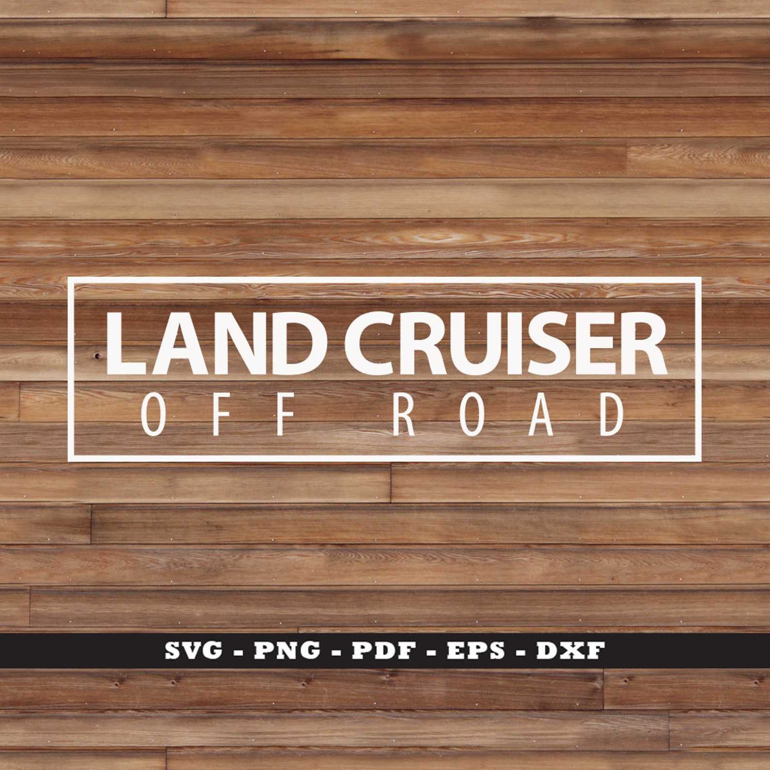 Land Cruiser Offroad, Toyota, 4x4, Overland | Svg, Png, Pdf, Eps, Dxf ...
