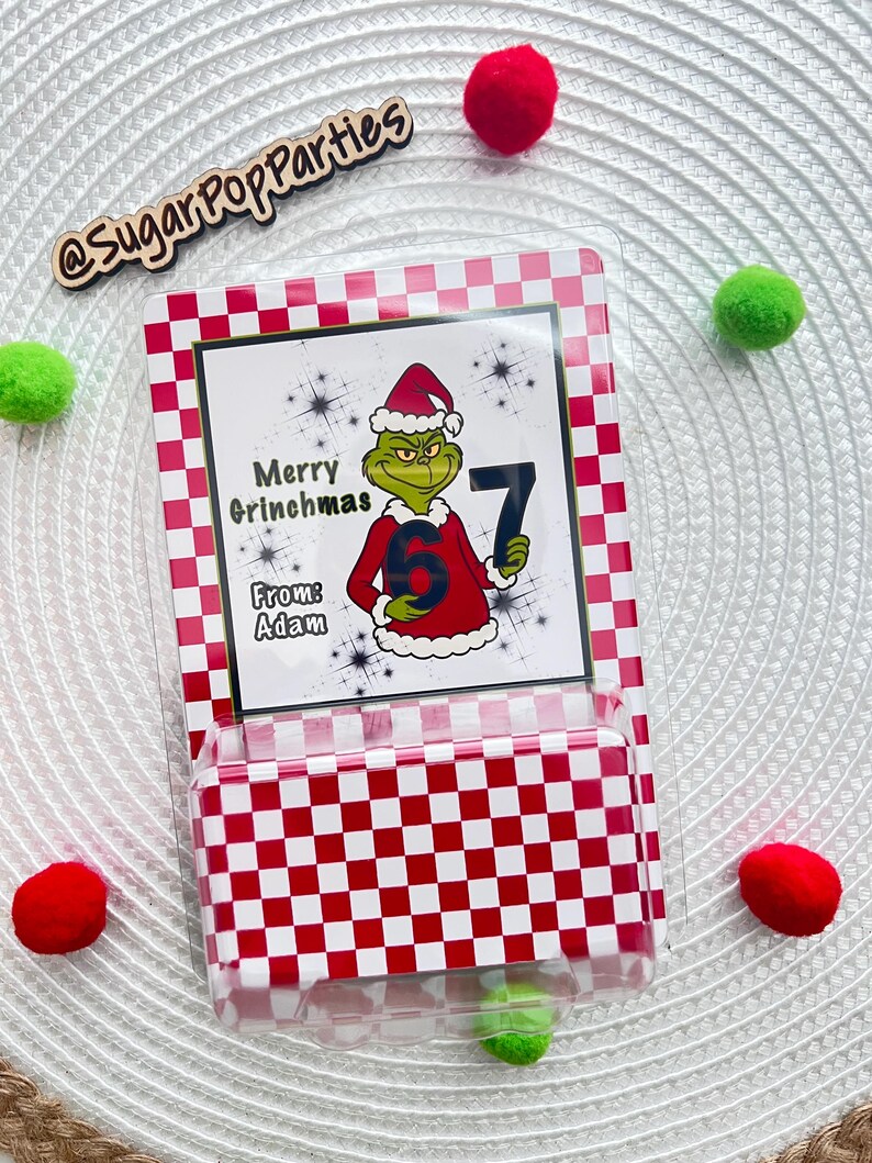 Personalized 67 Grinch Christmas Treat Pack Boxes| Six Sevennn ...