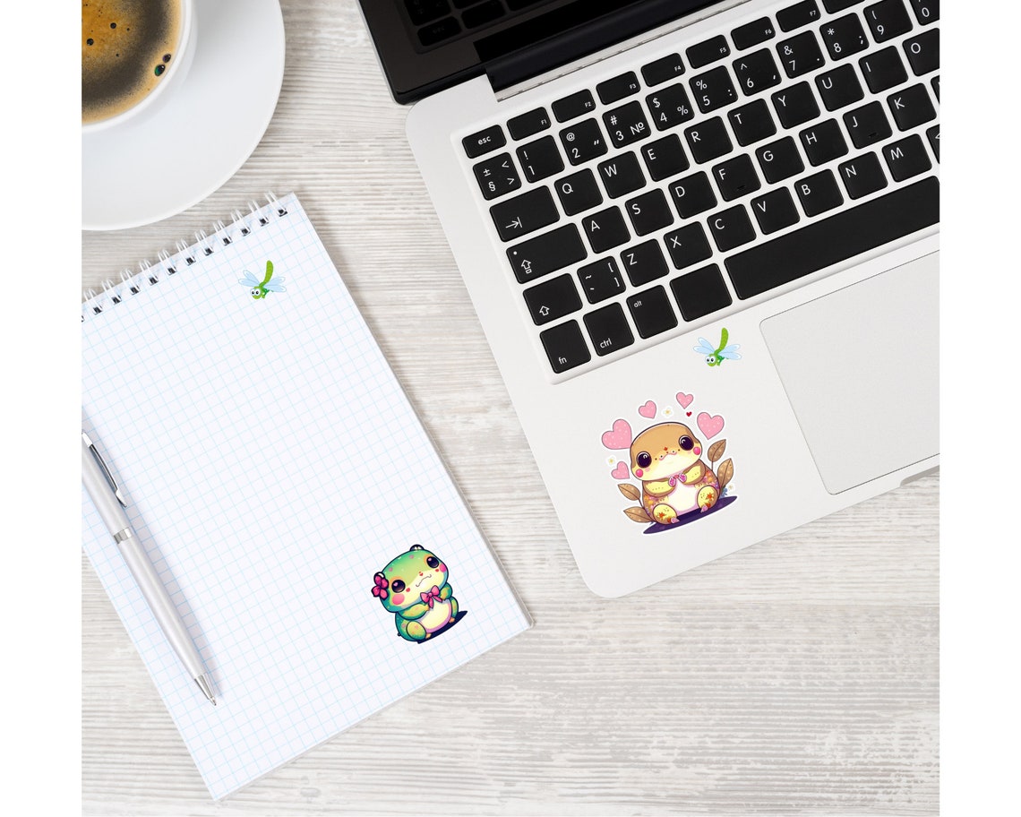 Cute Frog Digital Stickers / Pdf /png / Stickers / Journaling Stickers ...