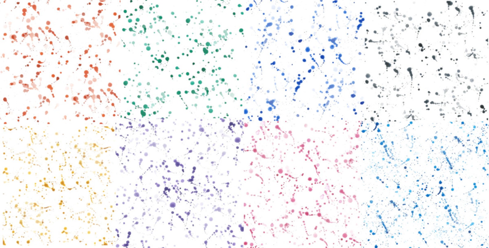 Watercolor Splatter Digital Paper Seamless Background | Etsy