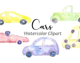 Transport Clipart Multicolor Clipart Kids Clipart Digital - Etsy