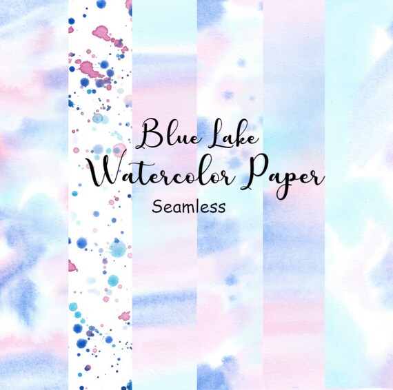 Watercolor Digital Paper Seamless Background Texture Hand - Etsy