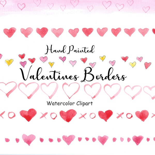 Valentines Borders - Etsy