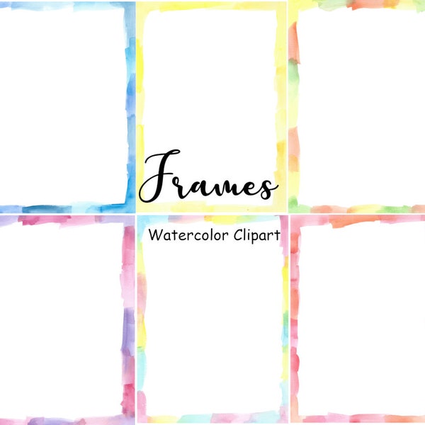 Painted Frames - Etsy