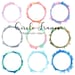 Watercolor Borders Clipart, Commercial Use, 8 Hand Painted Watercolor ...
