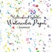Watercolor Splatter Digital Paper Seamless Background | Etsy