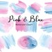 Watercolor Borders Clipart, Commercial Use, 8 Hand Painted Watercolor ...