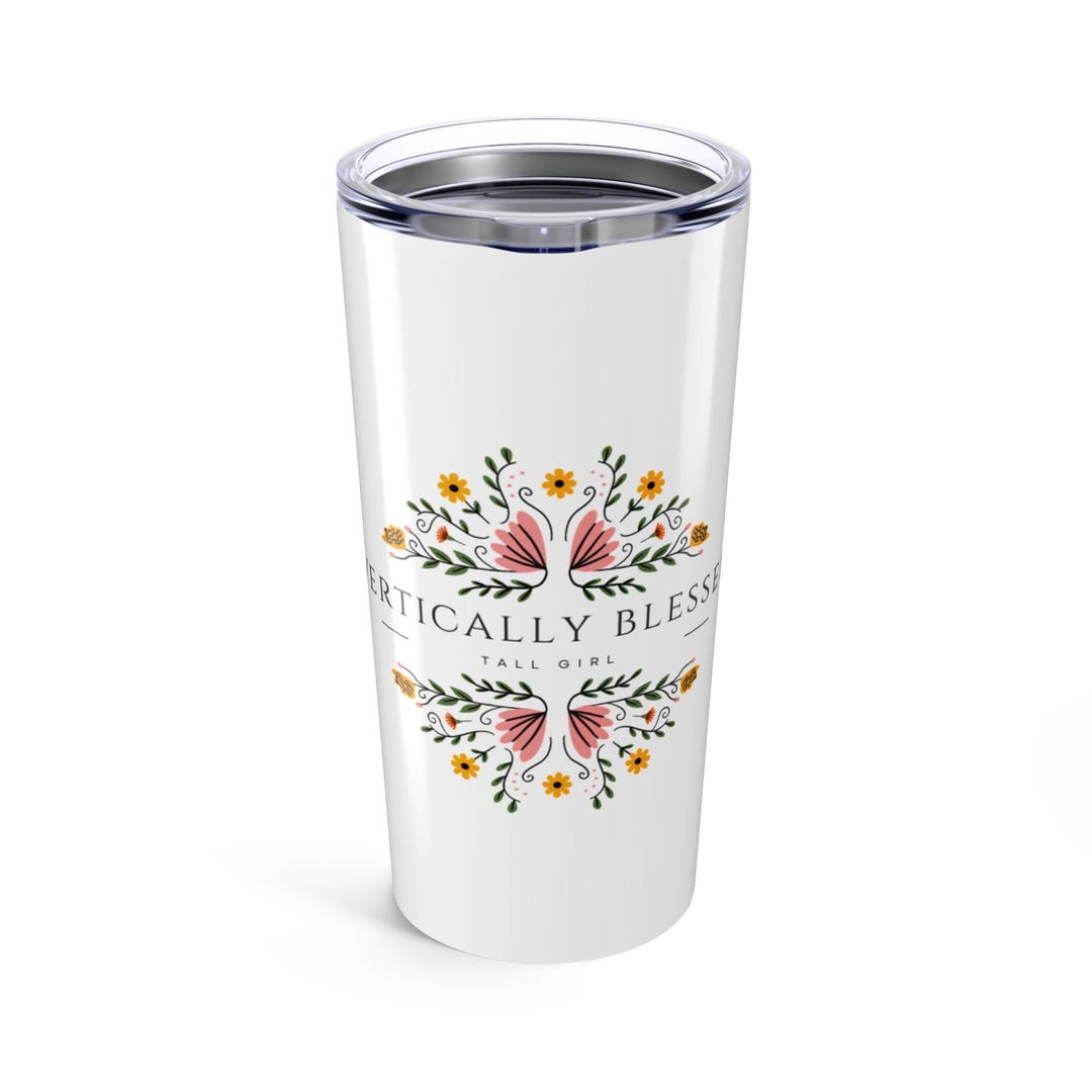 Vertically Blessed - Tumbler 20oz - Etsy