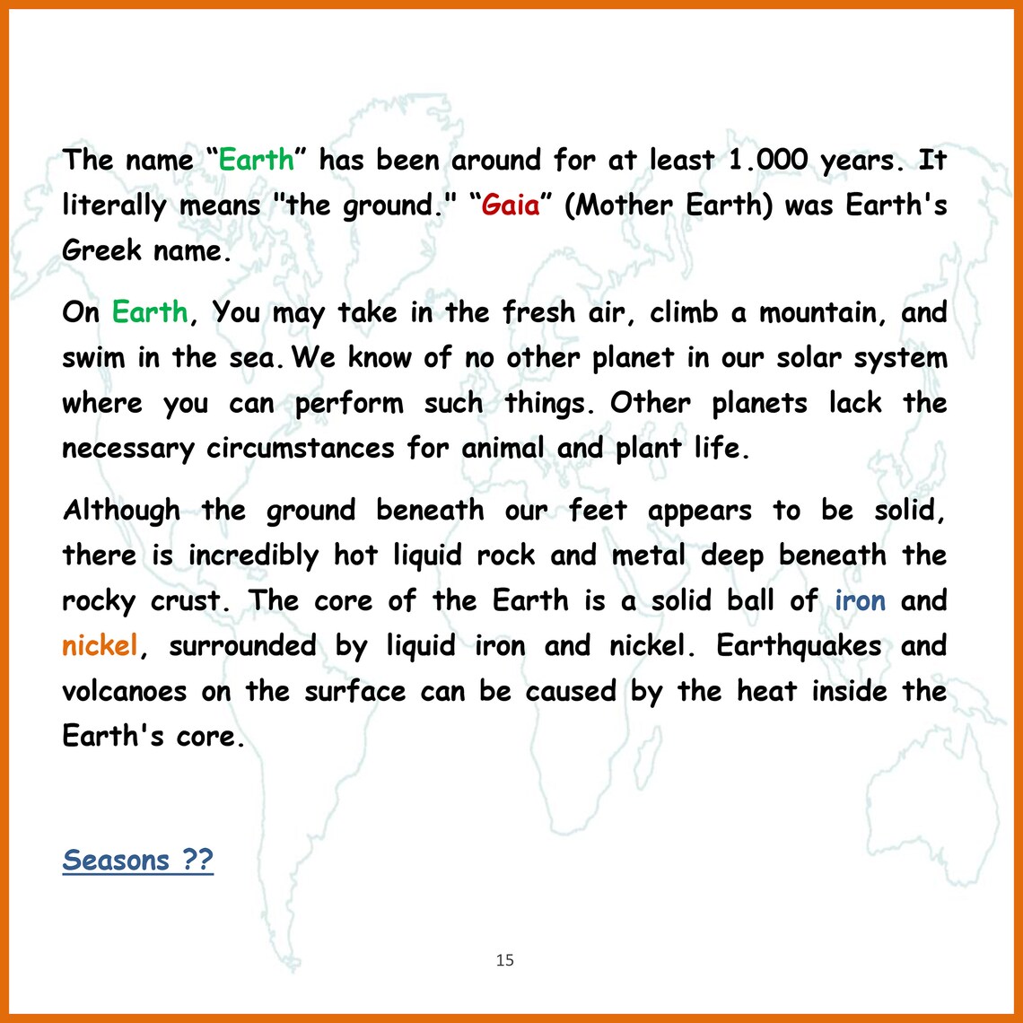 Solar System for Kids an Overview Digital Book : Brief Introduction to ...