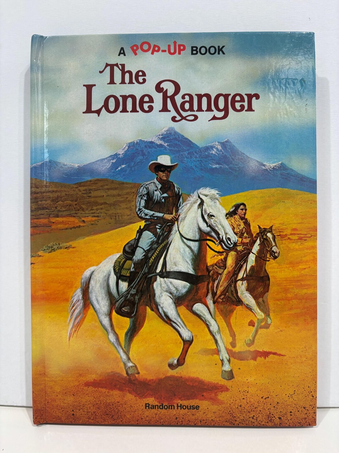 The Lone Ranger Pop up Book Random House 1981 Western 1st Edition - Etsy