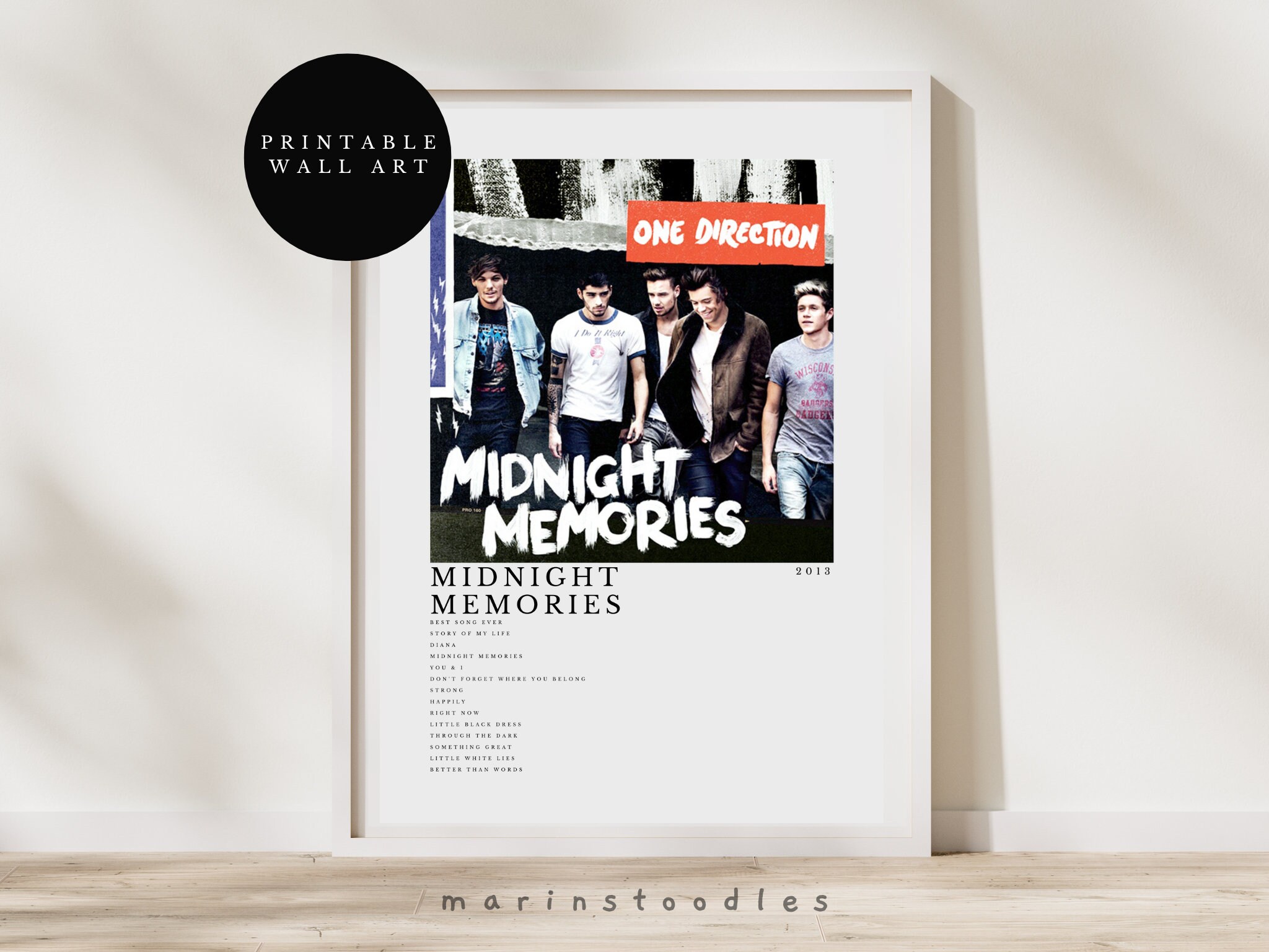 Happily One Direction Album Cover