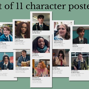 Set of 11 Heartstopper Character Posters Heartstopper Print - Etsy UK