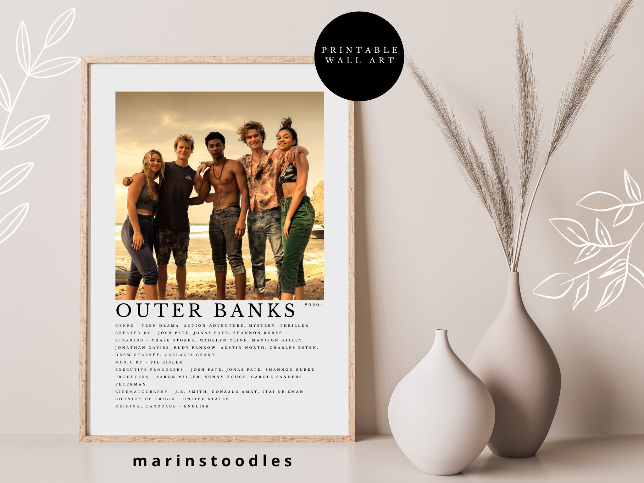 Outer Banks Poster Outer Banks Print TV Show Poster TV - Etsy Australia