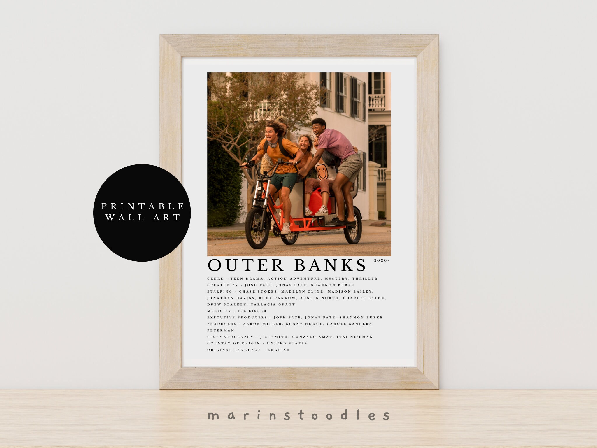 Outer Banks Poster Outer Banks Print TV Show Poster TV - Etsy Australia
