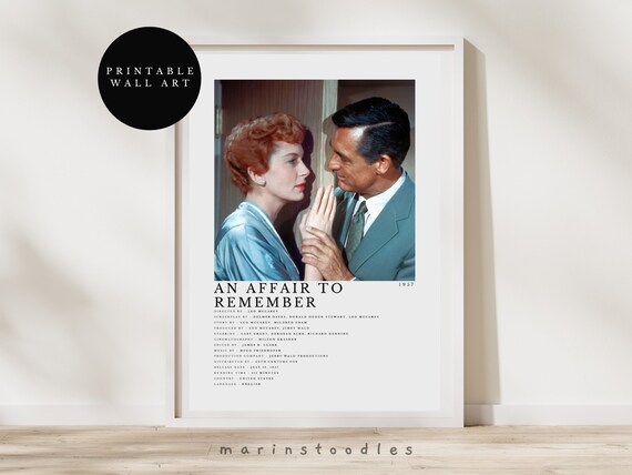 An Affair To Remember Movie Poster