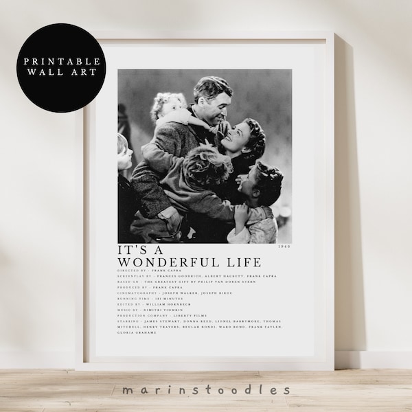 Its a Wonderful Life - Etsy
