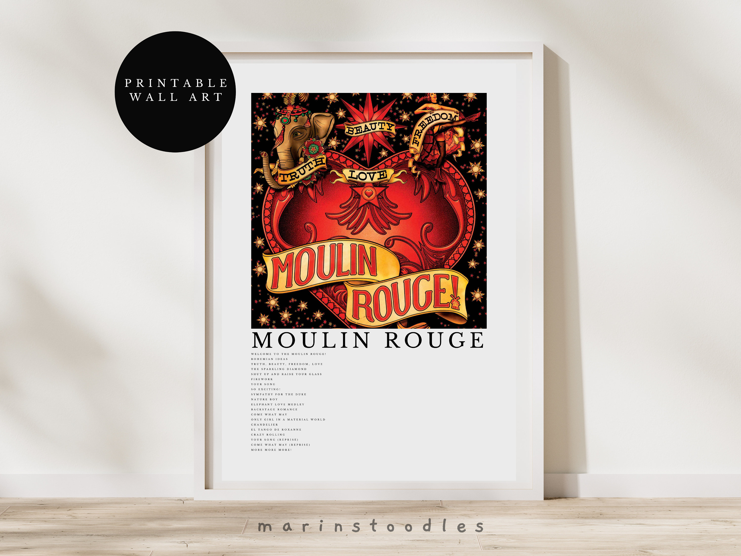 Moulin Rouge Poster