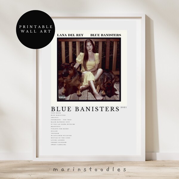 Blue Banisters Cover - Etsy