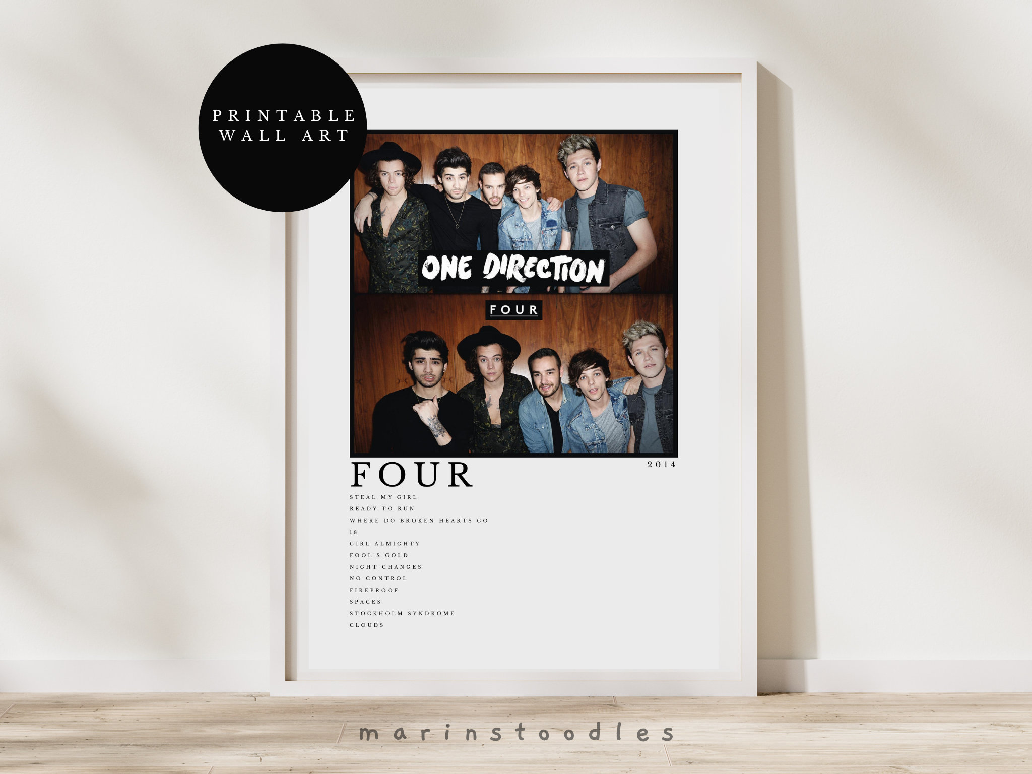 One Direction Four Album Cover Art