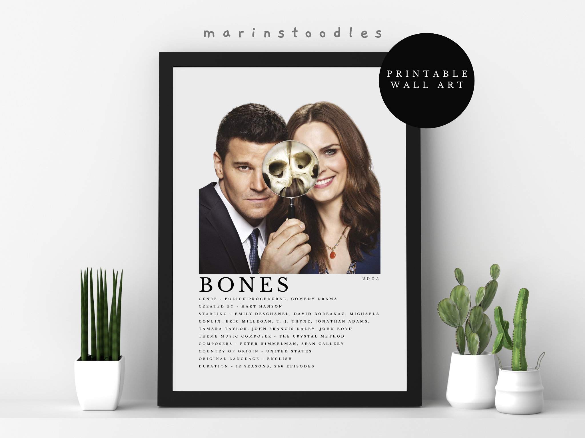 David Boreanaz Bones Wallpaper