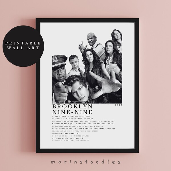 Brooklyn Poster - Etsy