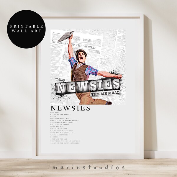 Newsies - Etsy