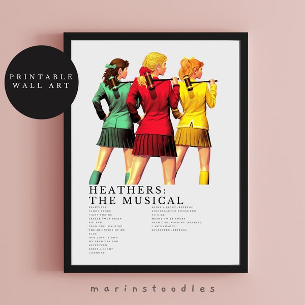 Heathers the Musical - Etsy