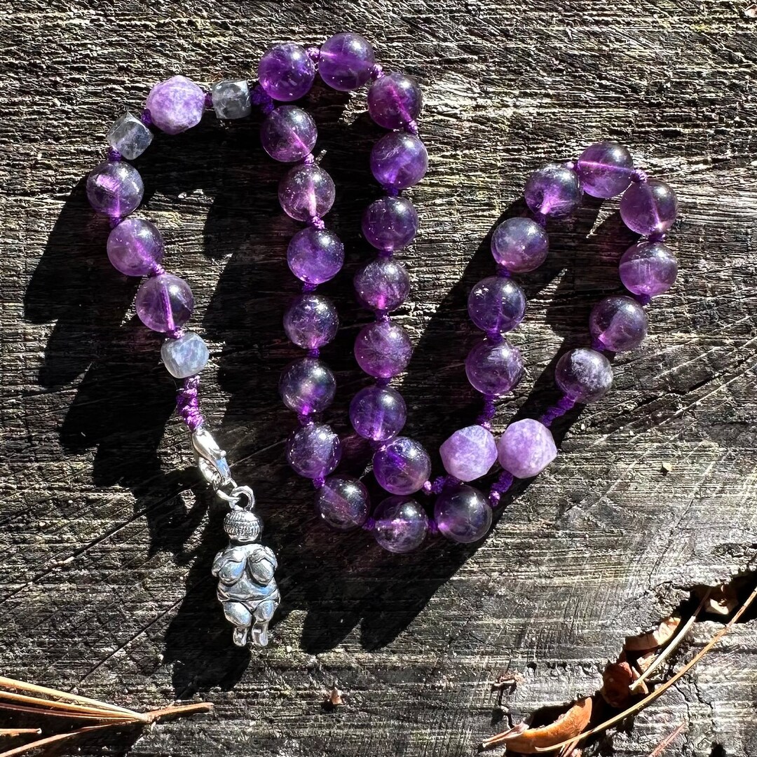 Great Mother Prayer Beads Venus of Willendorf Prayer Beads - Etsy