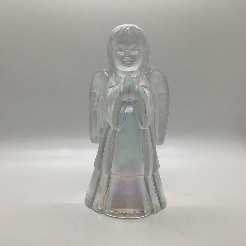 Glass Angel Figurine - Etsy