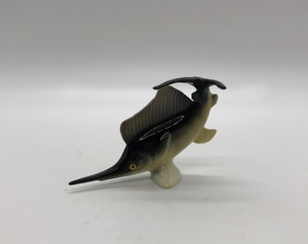 Swordfish Figurine - Etsy