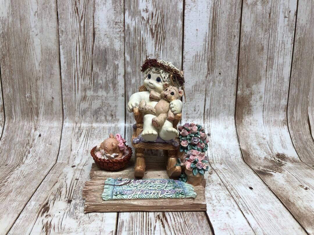 Vintage Hallmark Gold Crown Dreamsicles “love Makes a Home” Figurine - Etsy
