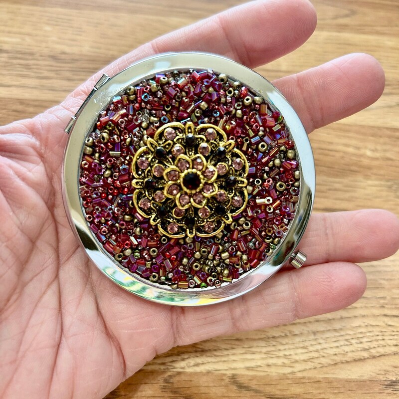 Bling Compact Mirror - Etsy