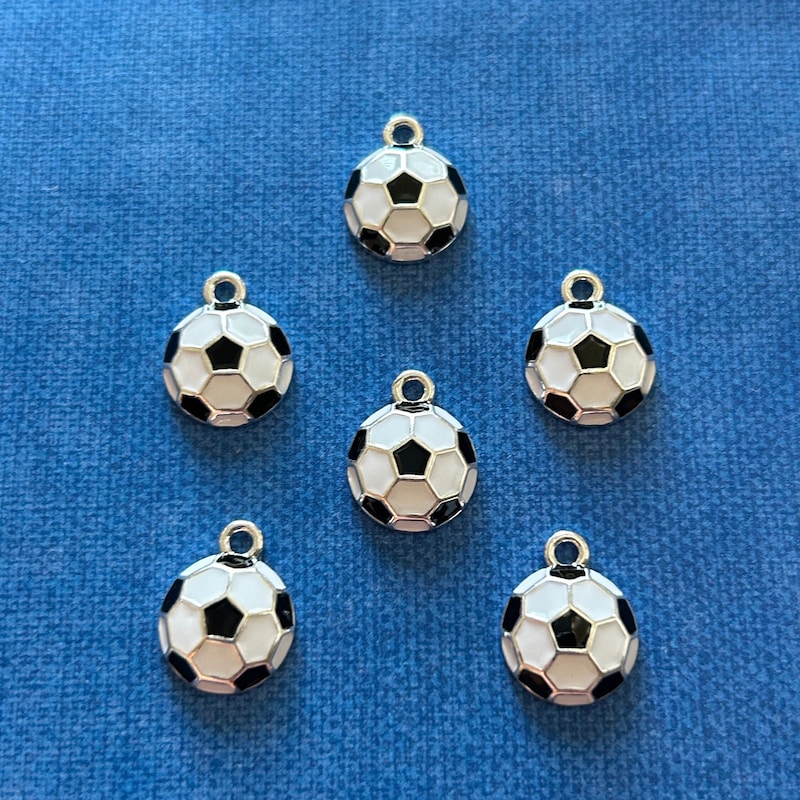 Soccer Charm - Etsy