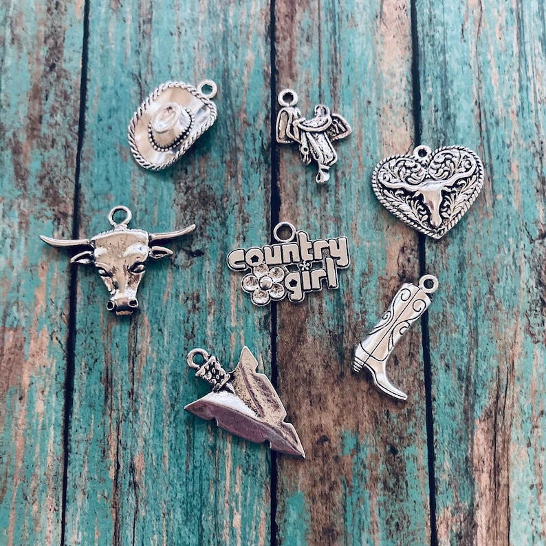 Country Girl Charm Assortment - Etsy