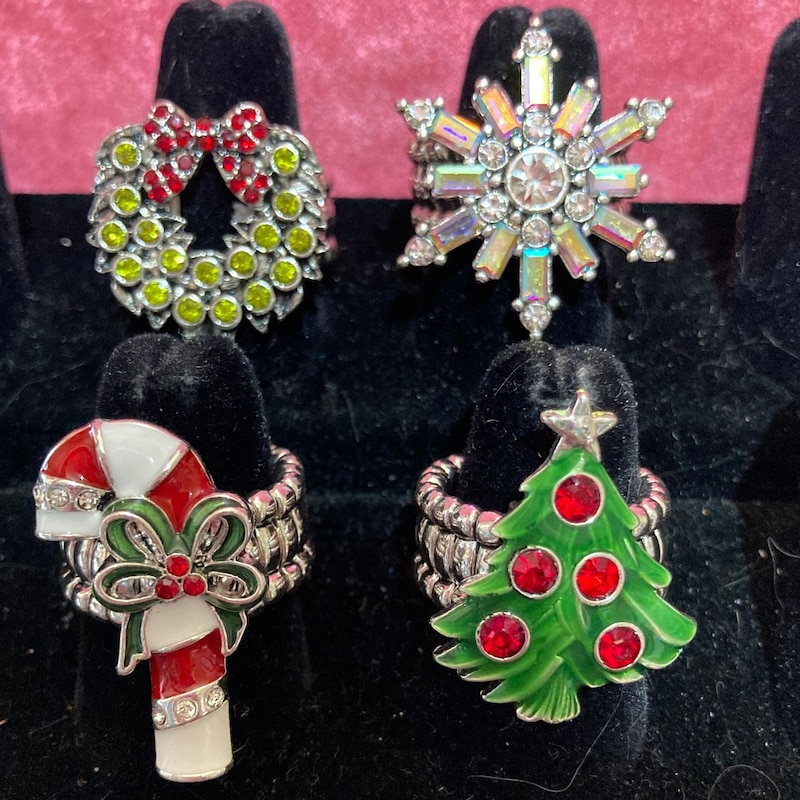 Christmas Ring - Etsy