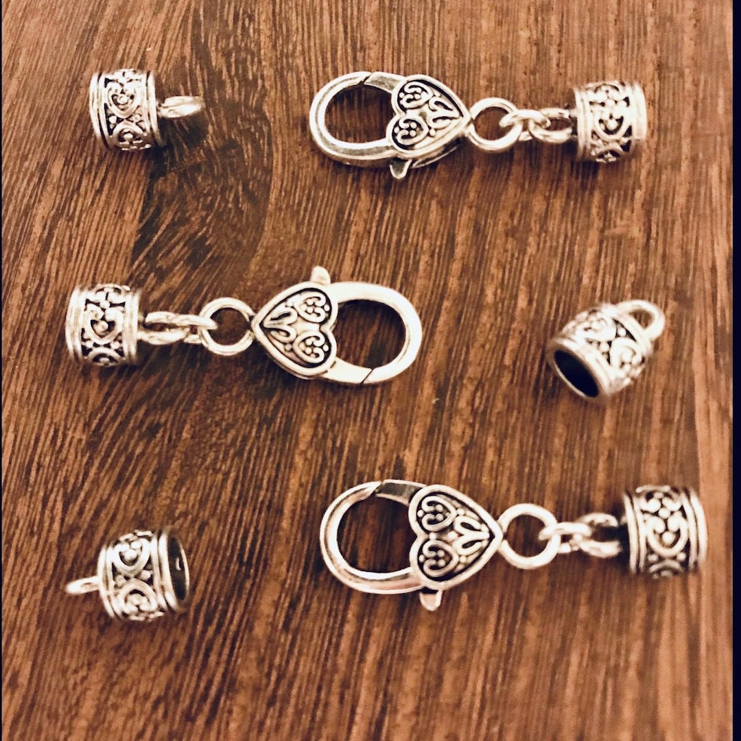Lobster Clasp (3 Sets) Bracelet Clasps, Bracelet End Caps for Bracelet ...