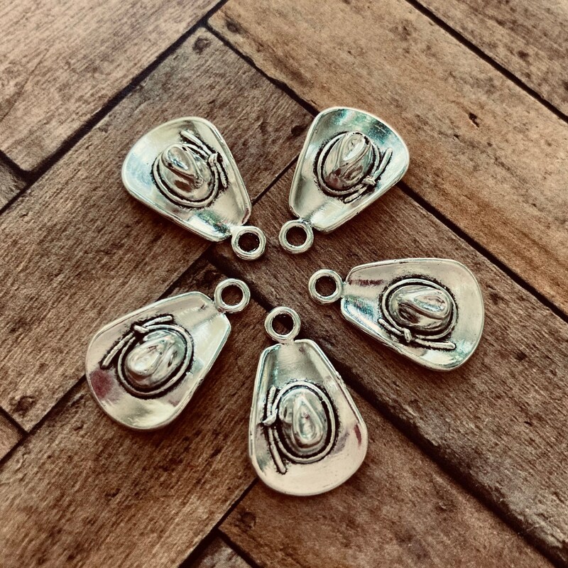 Cowboy Hat Charm - Etsy