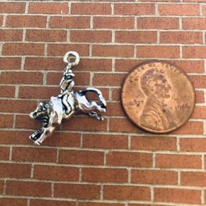 Bull Rider Charms, Bull Charms, Steer Charms, Rodeo Charms 6 or 12 ...