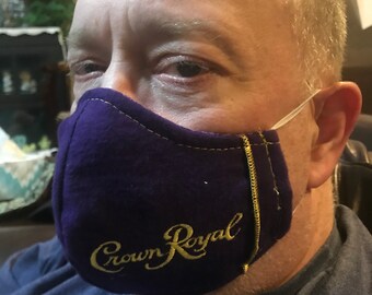 Crown Royal Face Mask - Etsy