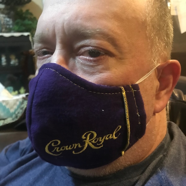 Crown Royal Face Mask - Etsy