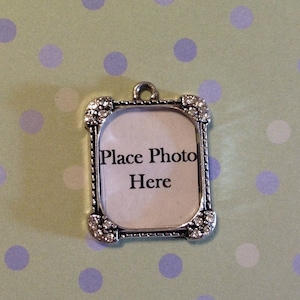 Crystal Photo Frame Charms - Etsy