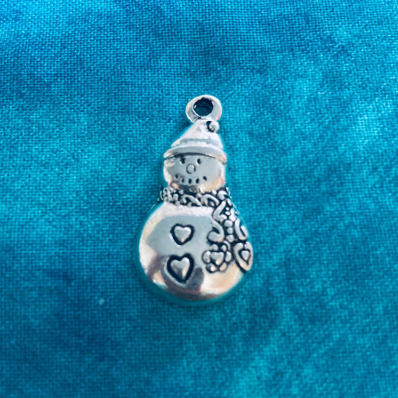 Snowman Charms Snow Flake Charms - Etsy UK