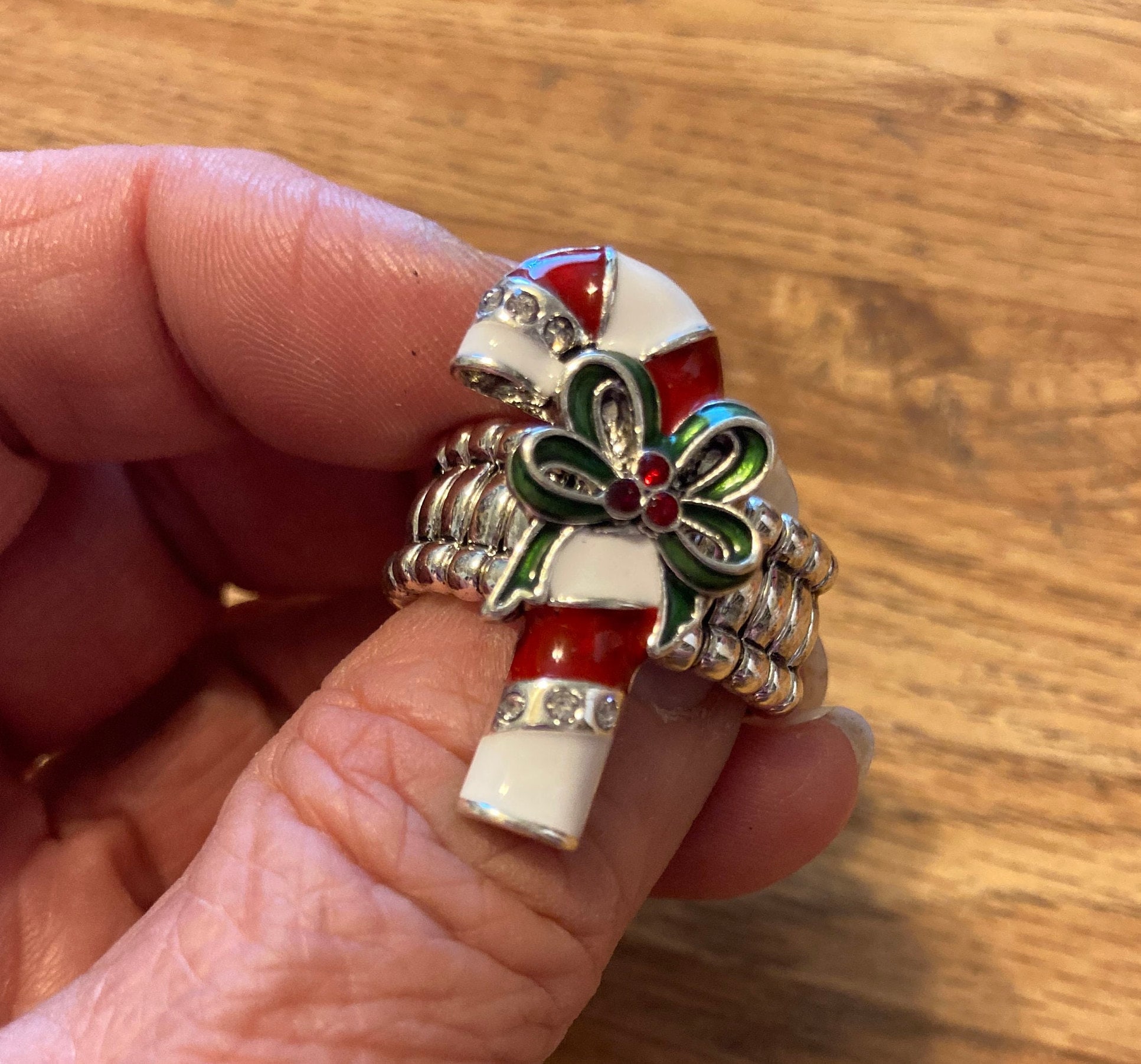 Christmas Rings, Stretchy Rings - Etsy