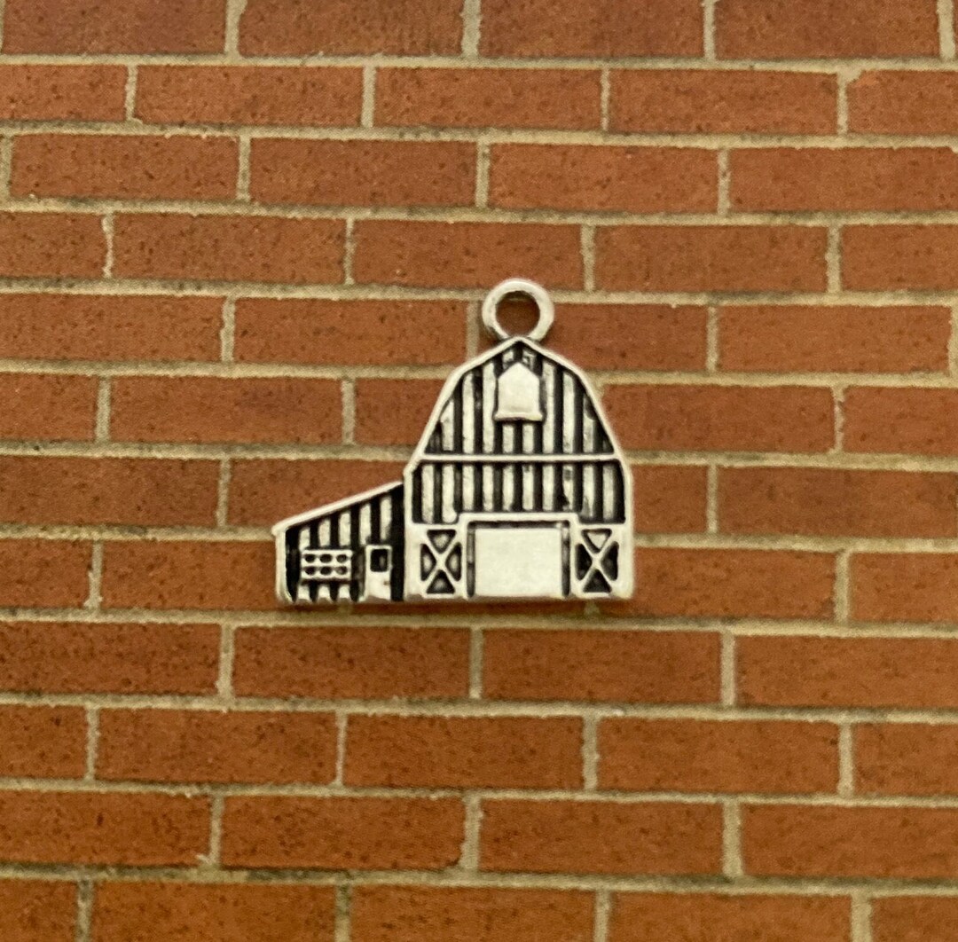 Barn Charms, 6 or 12 Charms - Etsy