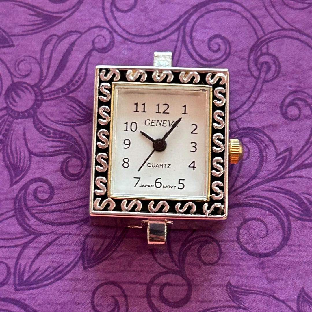 GENEVA Square Watch Face - Etsy
