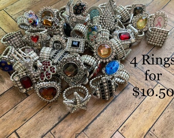 Mystery Box of 8 Rings - Etsy